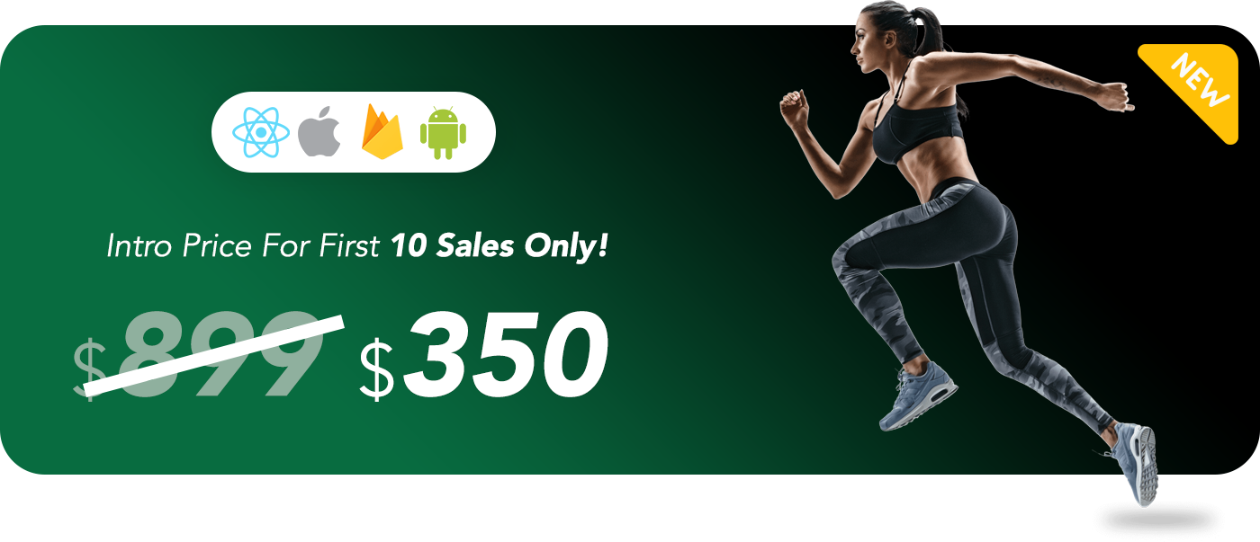 FitPro – Complete React Native Fitness App + In-App-Purchases – Wicombit