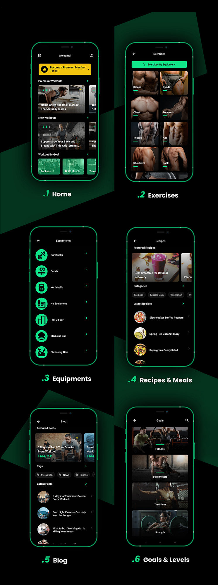 FitPro – Complete React Native Fitness App + In-App-Purchases – Wicombit